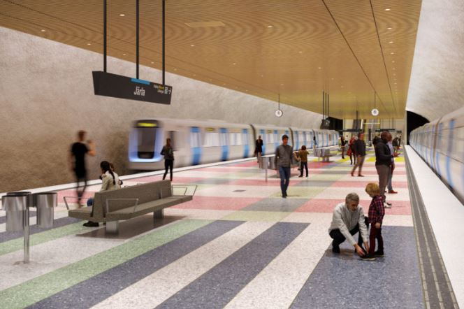 Nackas nya stationer byggs för framtidens kollektivtrafik ...