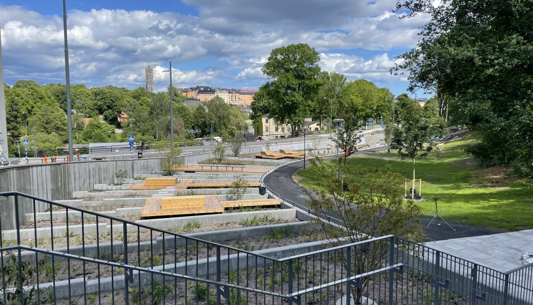 Hornsbergs strands nya park med fokus på dagvattenrening och rekreation ...