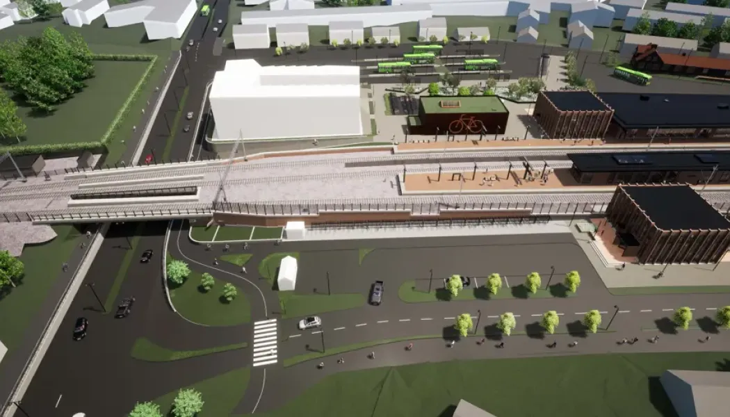 Nyköpings nya resecentrum växer fram | INFRASTRUKTURnyheter.se