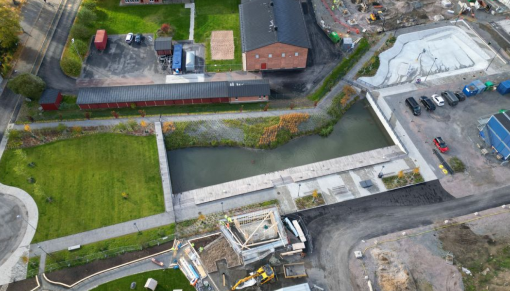 Kombinerar park med dagvattendamm | INFRASTRUKTURnyheter.se