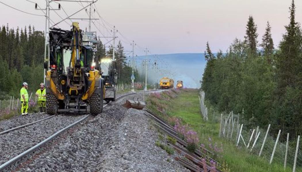 Trafikverket byter spår på Malmbanan – 53 km rustas för tyngre malmtåg ...