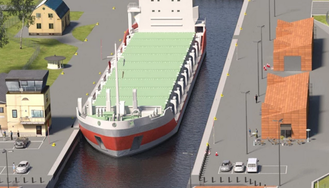 Arbetet vid Södertälje sluss fortskrider | INFRASTRUKTURnyheter.se
