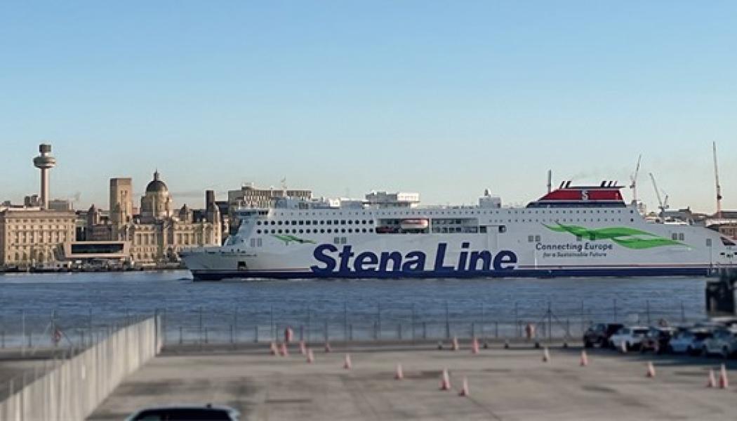 Premiär för Stena Lines nya fraktlinje mellan Dublin och Liverpool ...