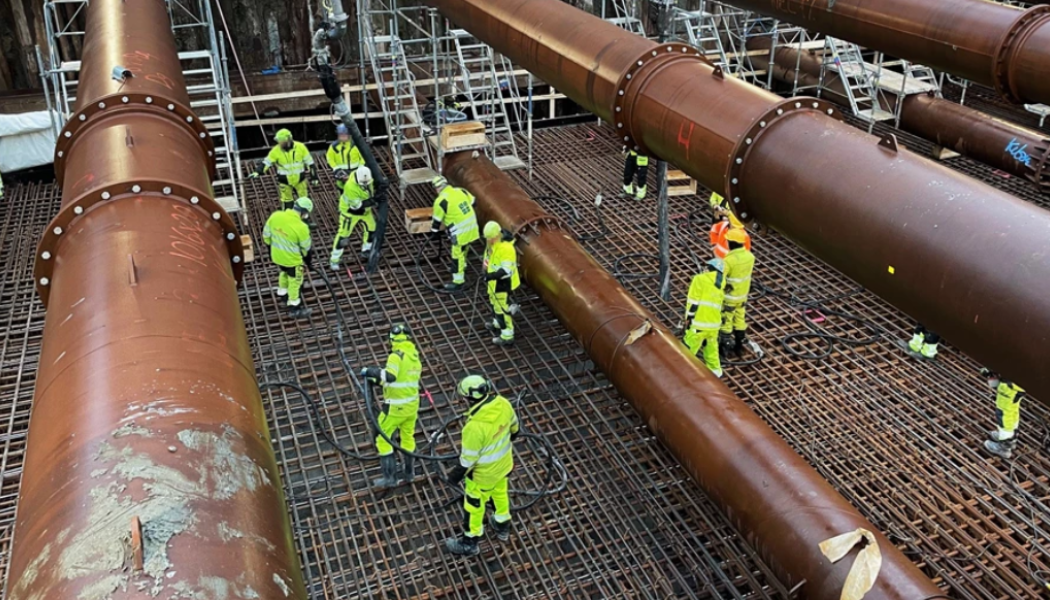 Västlänkens milstolpe uppnådd med 500 meter färdig tunnel och gjuten ...